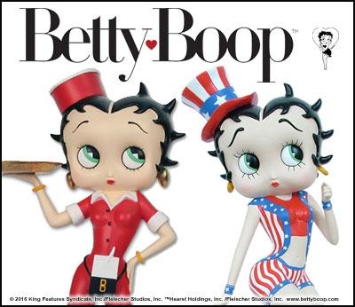 An impressive selection of Licensed Betty Boop Collectables